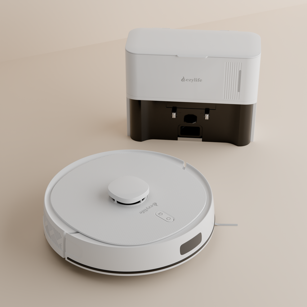EZYLIFE: Glide 300 Robot Vacuum & Mop Cleaner | Advanced Smart Navigat ...